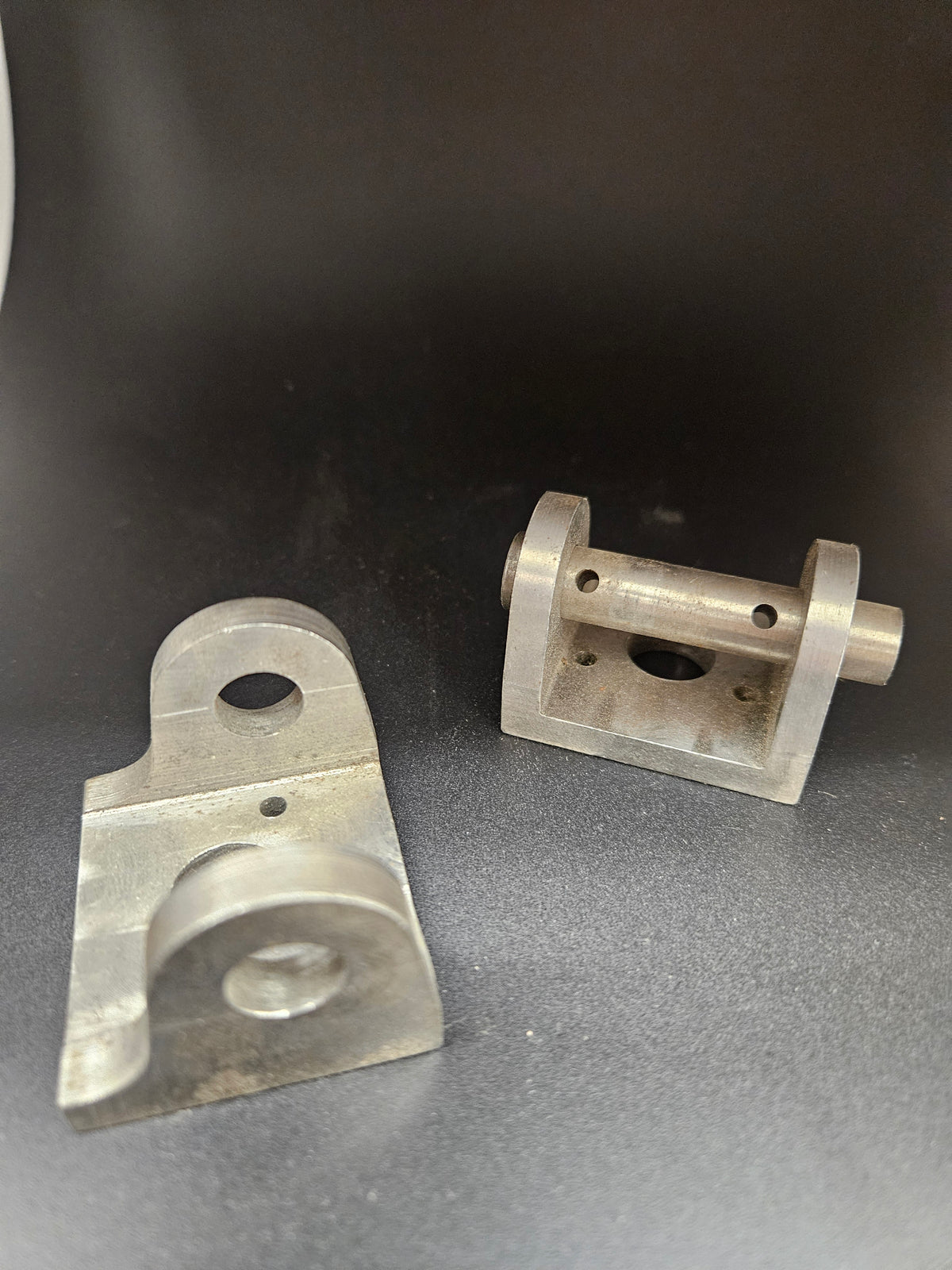 Vintage bike,weld-on, foot peg mounts — ziptyracing