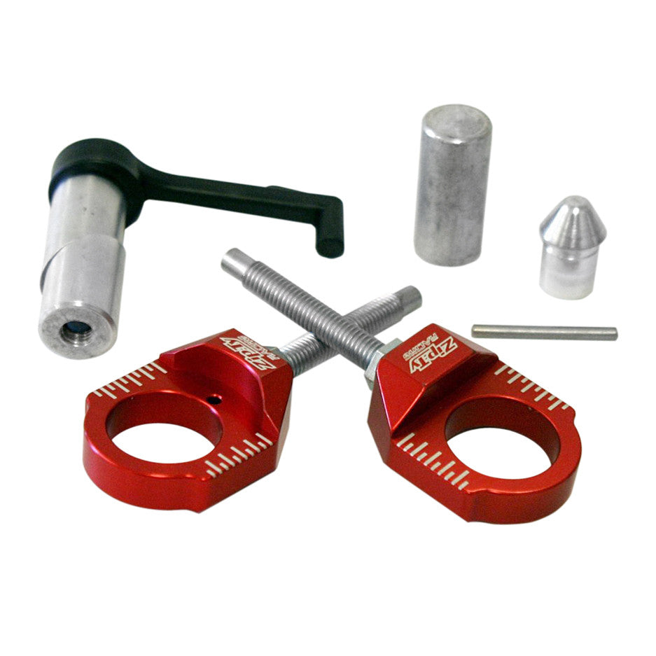 RMZ250-450 Chain Adjuster Blocks #CAB11 — ziptyracing