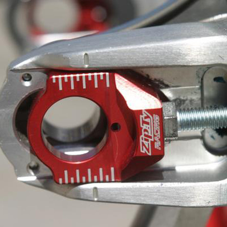 RMZ250-450 Chain Adjuster Blocks #CAB11 — ziptyracing